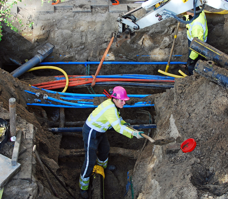 Underground Construction - Spectra Point Inc.